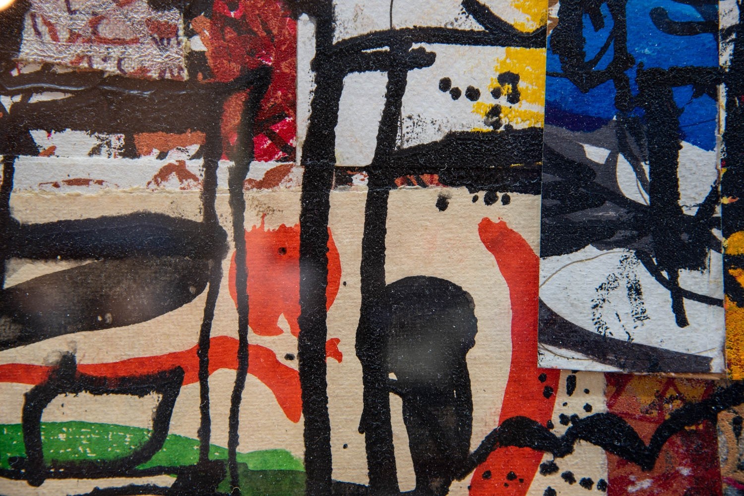 Brian Gormley Mixed Media Collage : Factory 20