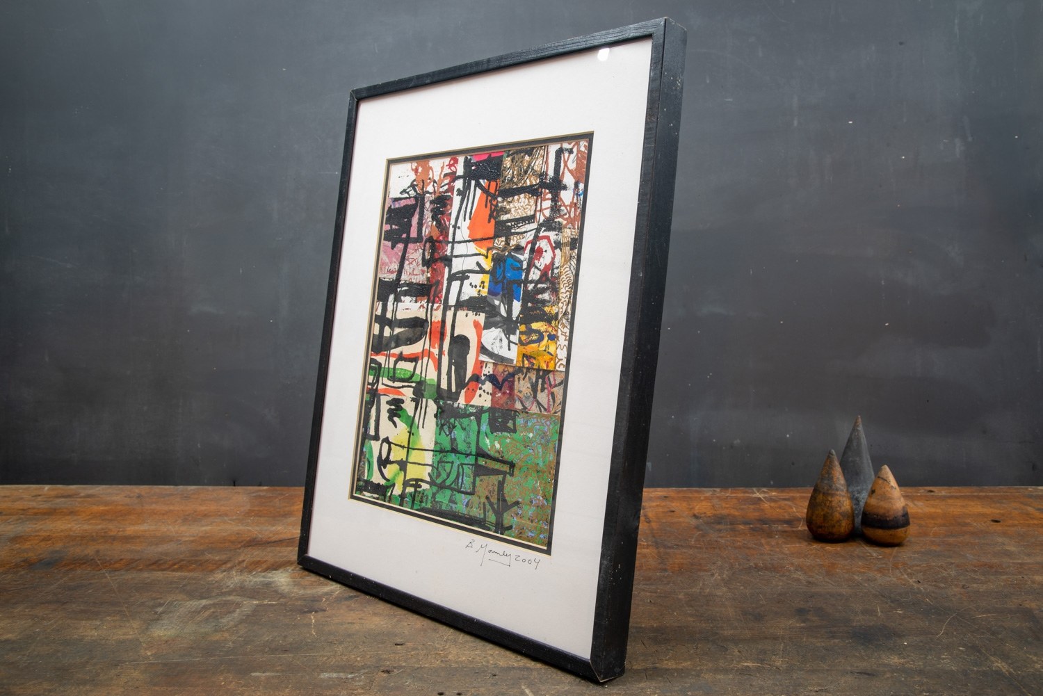 Brian Gormley Mixed Media Collage : Factory 20