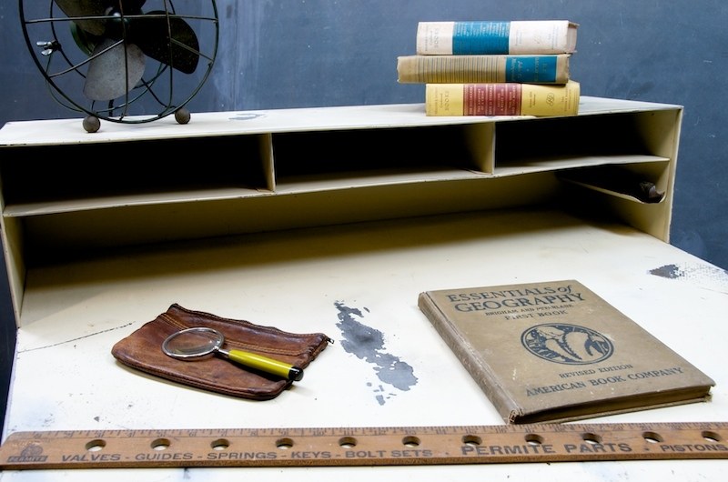 Industrial Steel Foremans Desk : Factory 20